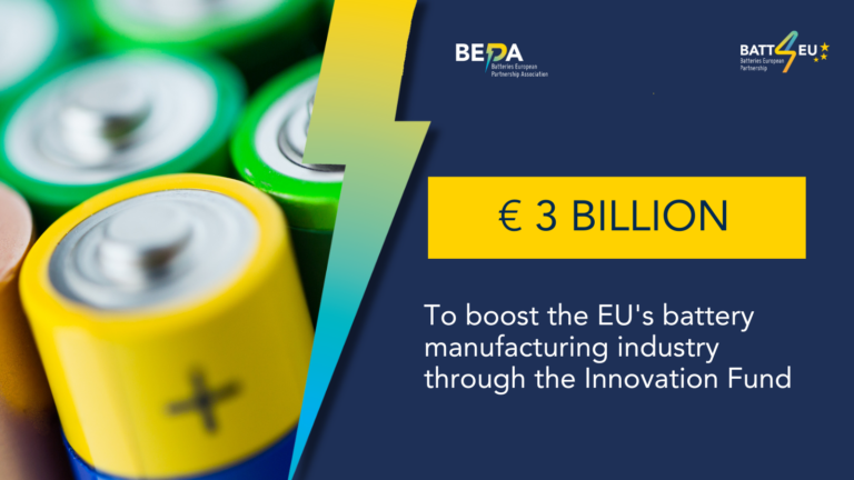 The Commission announces €3 billion to boost the EU’s battery ...